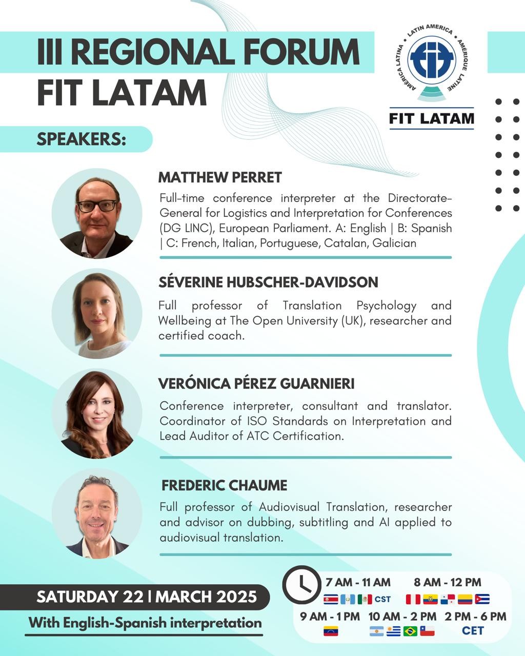 The latest news from FIT LatAm - FIT Translatio EN